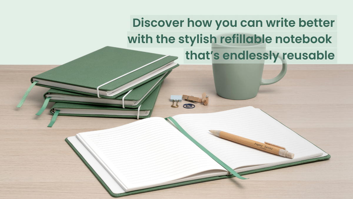 Stone Paper Notebook | Reusable Refillable Notebook | Paper Saver ...