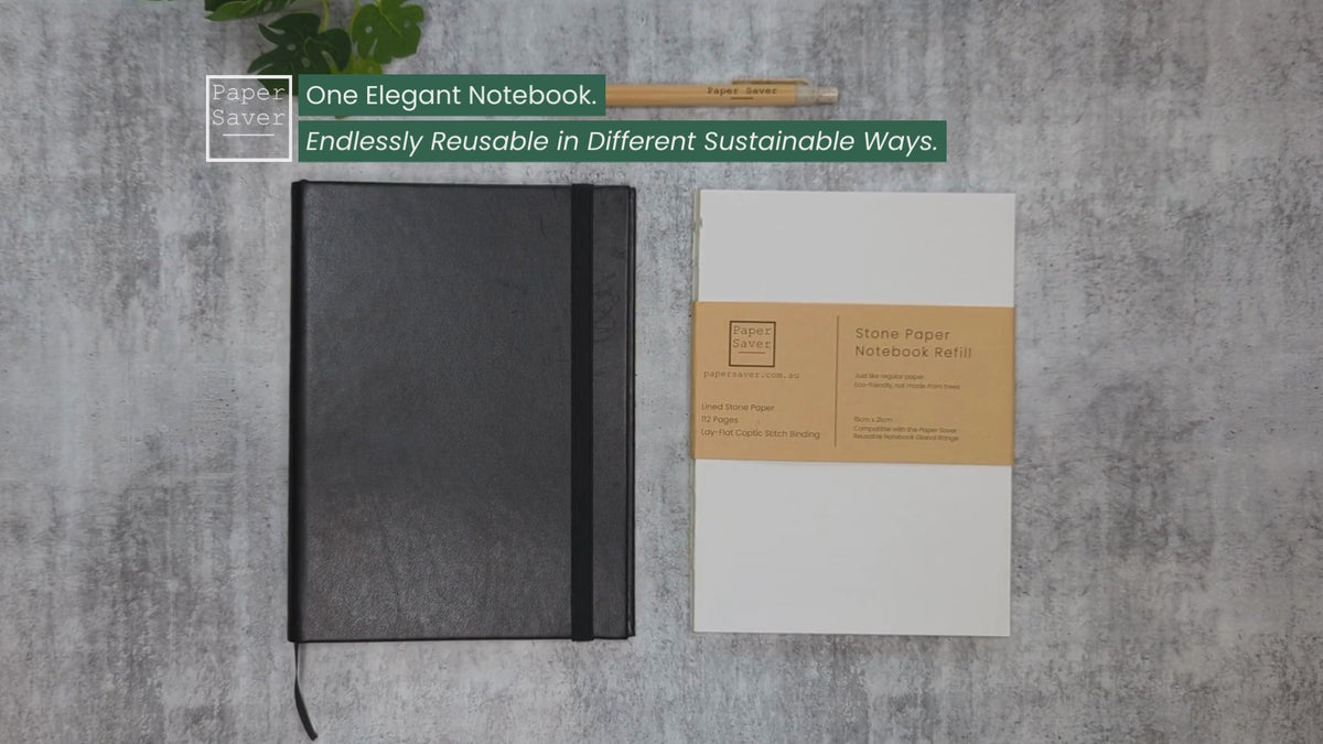 Stone Paper Refillable Notebooks and Journals | Reusable | Paper Saver ...